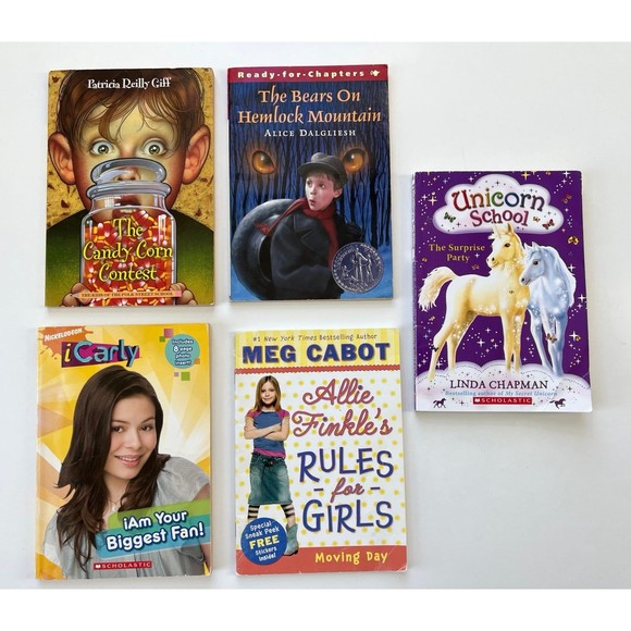 Scholastic | Toys | 5 Childrens Books Candy Corn Contest Allie Finkles ...